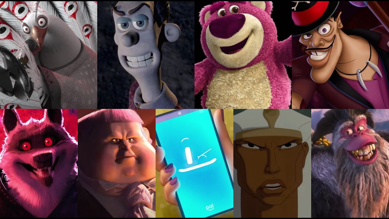 Defeat of My Favorite Animated Movie Villains Part 2 - YouTube