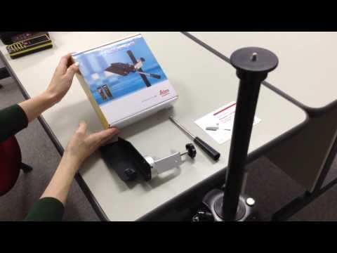 専用アダプター Leica LSA360 の同梱物と取付方法: オリジナル・レーザー距離計 Leica DISTO™ シリーズ専用アクセサリー