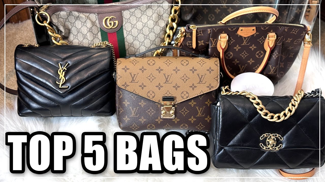 TOP 5 Luxury Handbags *The ONLY 5 Bags You Actually NEED* - YouTube