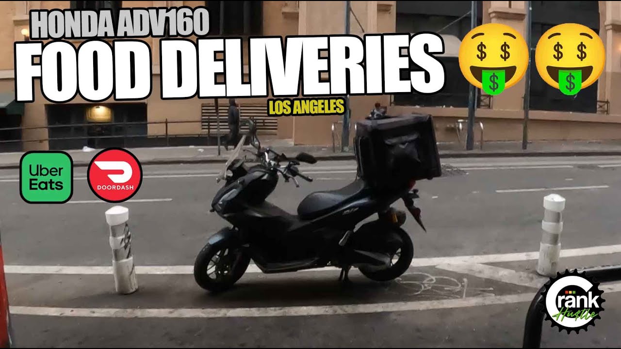 All Over The Map - POV Food Delivery Vlog on the Honda ADV160 ...