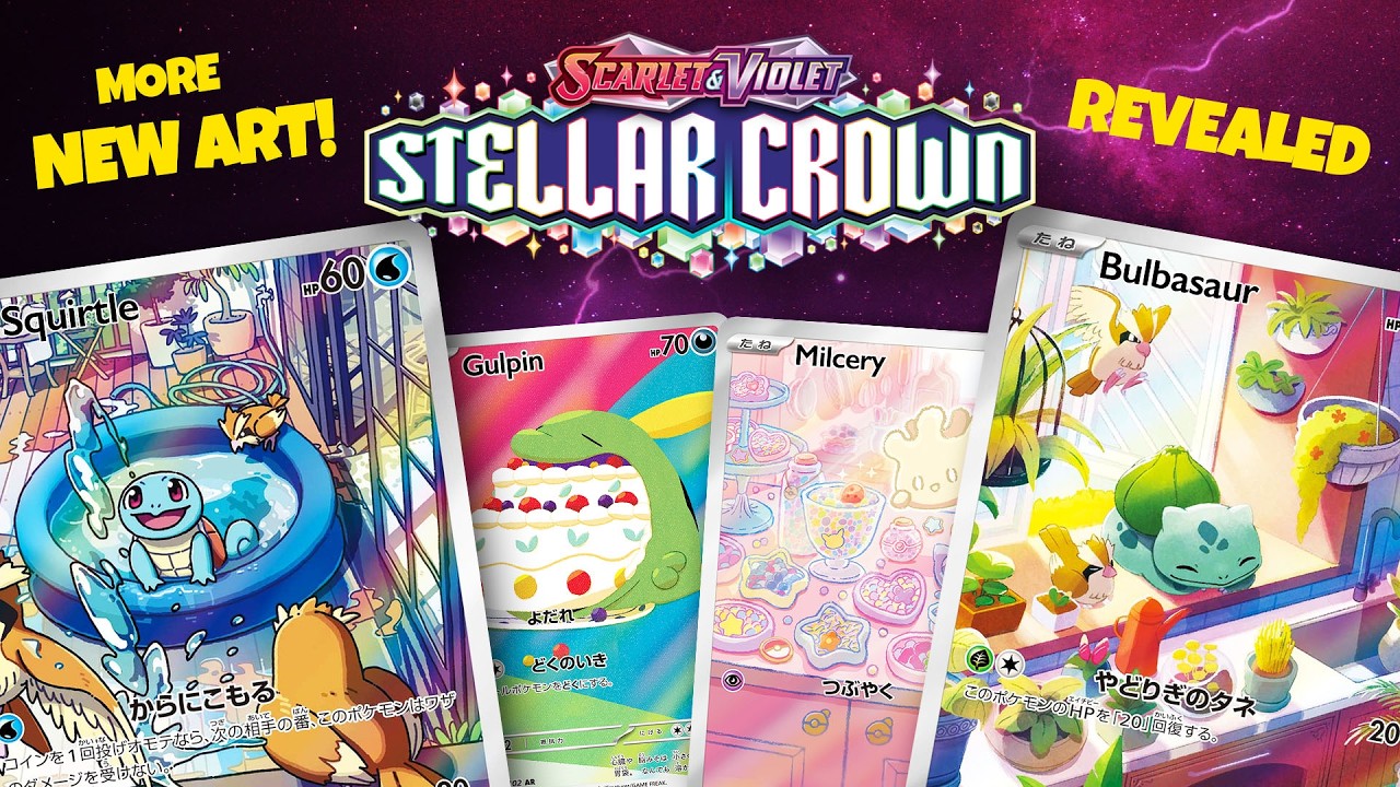 Part 3 - Even More New Stellar Crown Cards Revealed Lacey Is Here ...