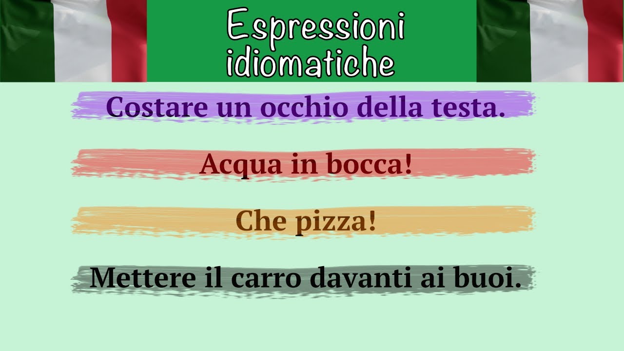 Italian Idiomatic Expressions in Context from Beginner to Advanced with ...