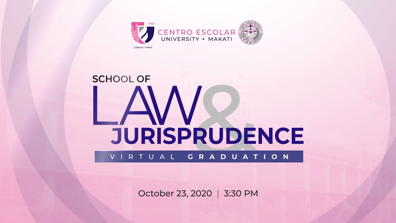 CEU School of Law and Jurisprudence Virtual Graduation Ceremony (Class ...