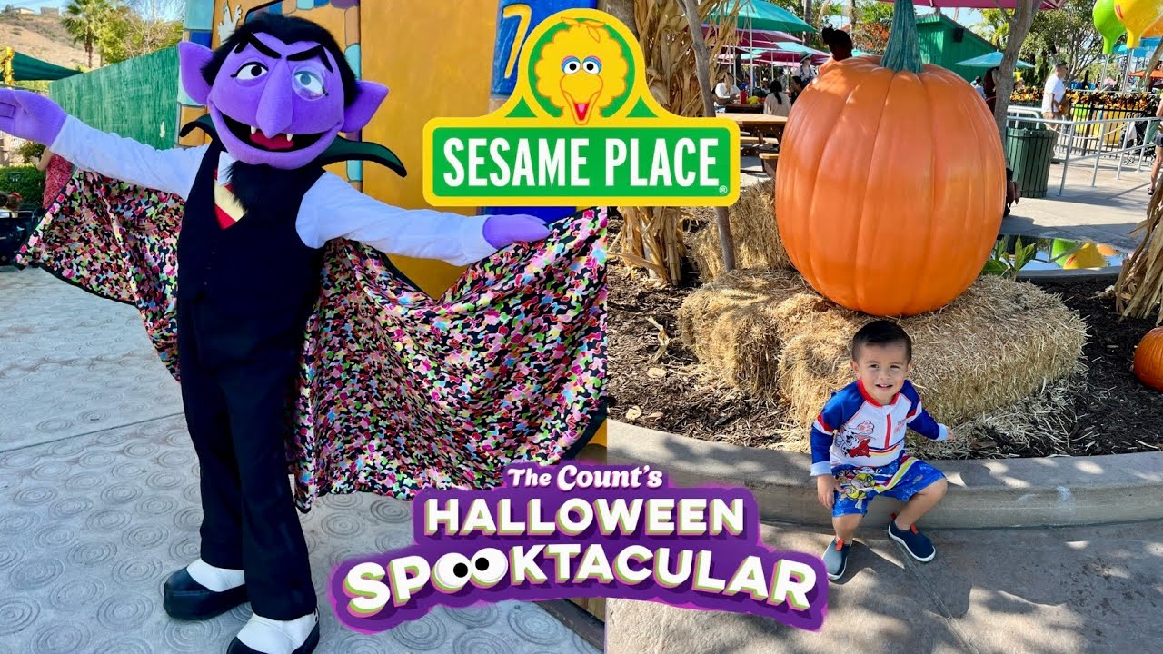 All New! The Count's Halloween Spooktacular 2022 | Sesame Place San ...