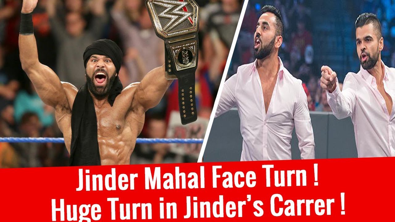 Jinder Mahal Face Turn ! Huge Update On Jinder's Future In WWE | WWE ...