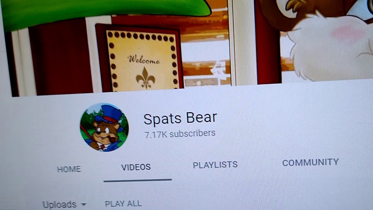HAPPY BELATED BIRTHDAY SPATS BEAR!! - YouTube