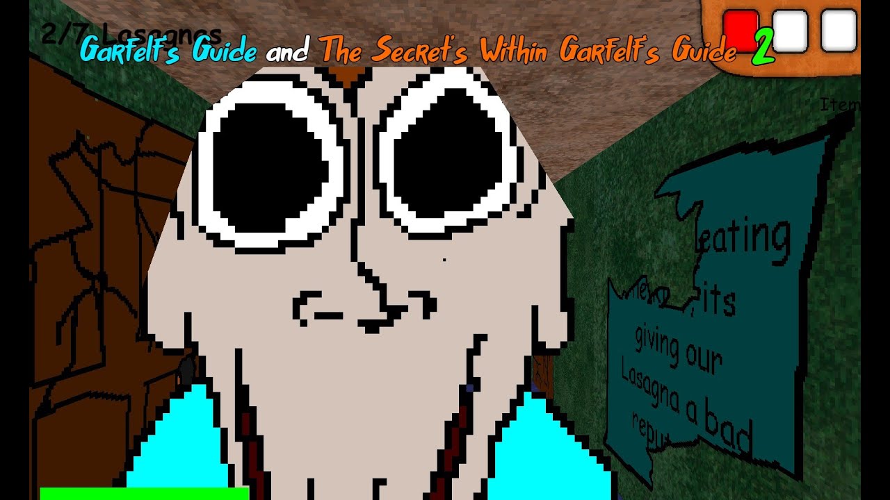 Garfelf's Guide and The Secret's Within || Garfelf's Guide 2 || Baldi's ...