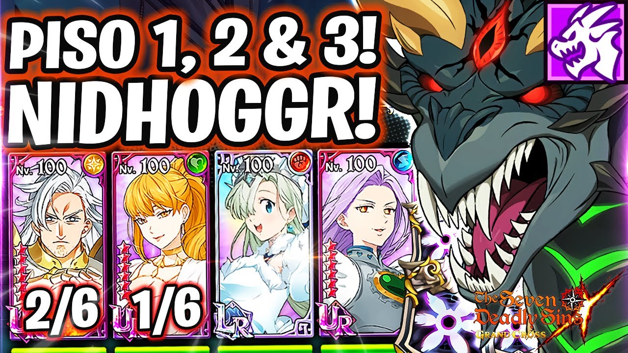 [🐲] NIDHOGGR CON FREYA VERDE! SIN LUDOCIEL ROJA! PISO 1, 2 & 3! CON ...