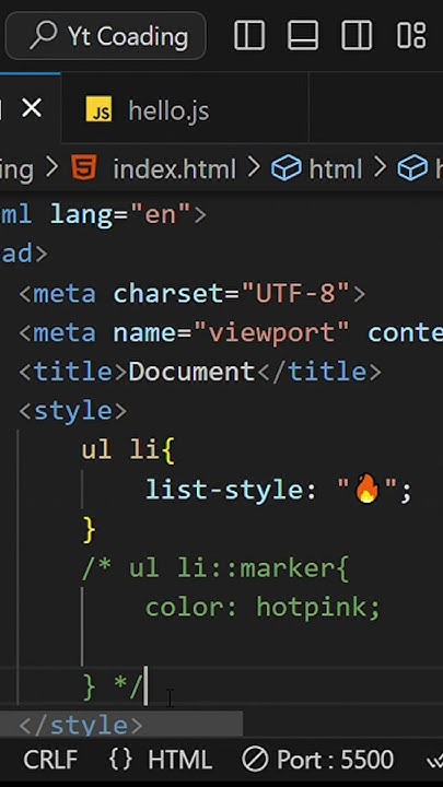 Html Sudo Elements Javascript Html Css Coading Javascripttutorial Trending Youtube