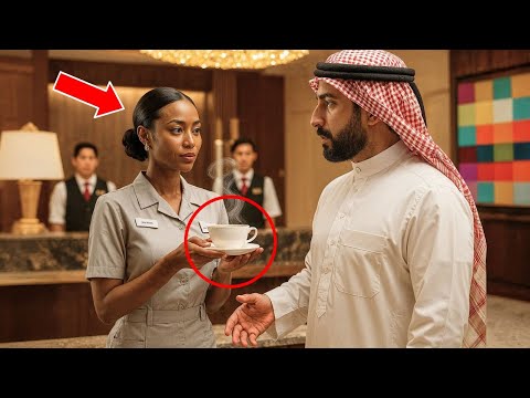 At The HOTEL, Nobody Understood The BILLIONAIRE Arab Man… Until The BLACK Maid Spoke Arabic.