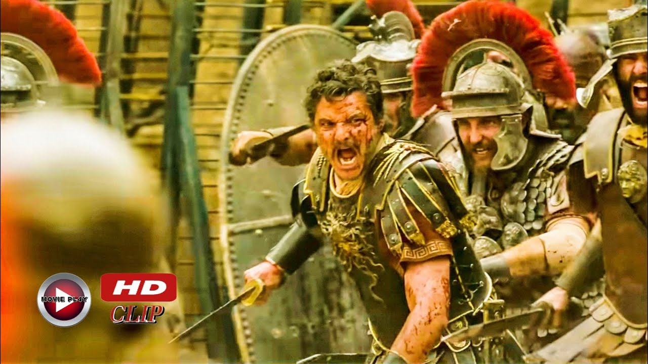 Gladiator 2 (2024) - Battle of Numidia Clip - YouTube