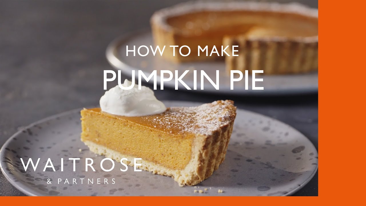 Pumpkin Pie | Cookery School | Waitrose - YouTube