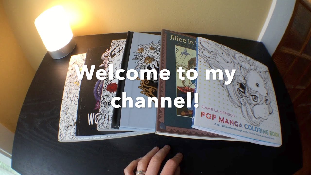 HCH Coloring Channel Introduction! [Adult Coloring for Adults Only ...