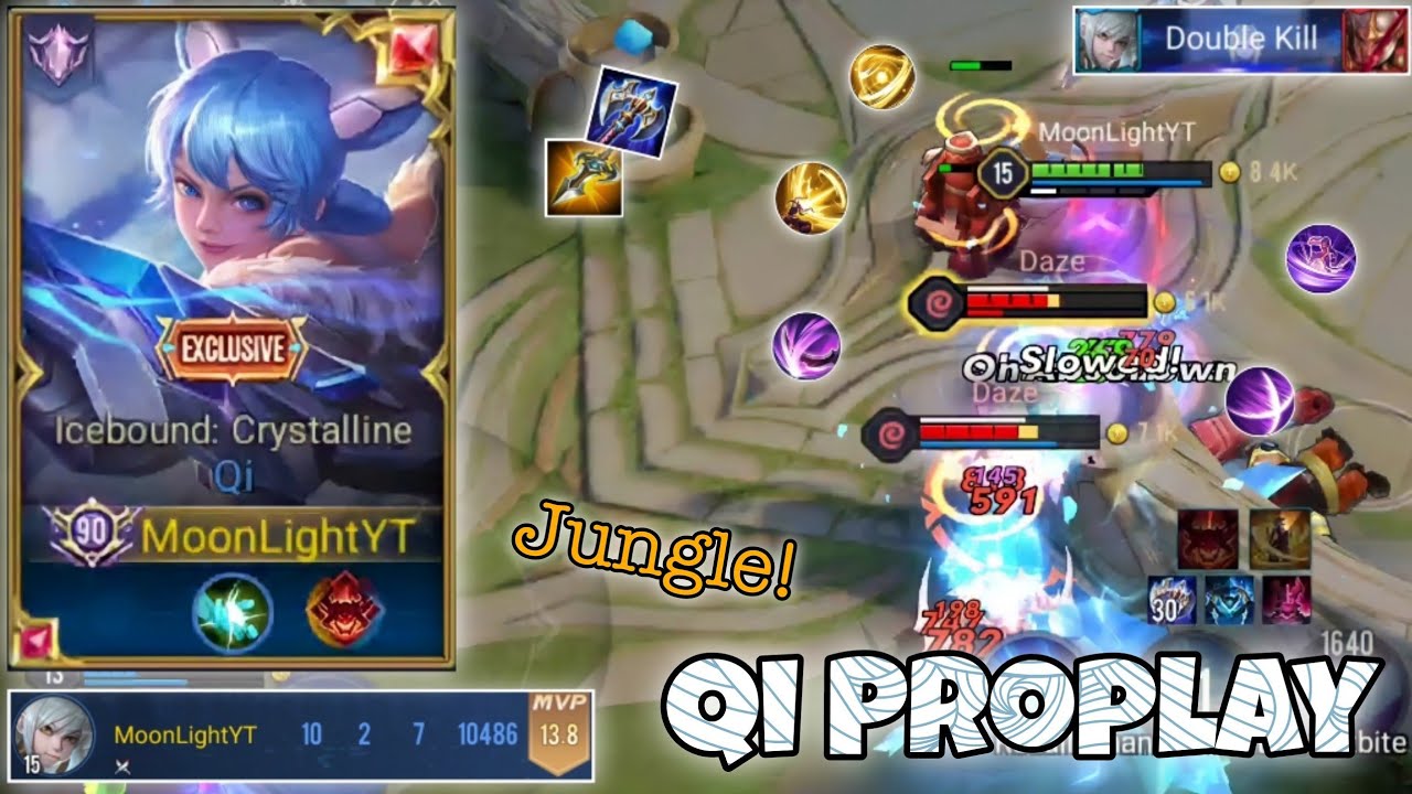 Qi Jungle Pro Gameplay | New Pro Build | Arena of Valor | Liên Quân ...