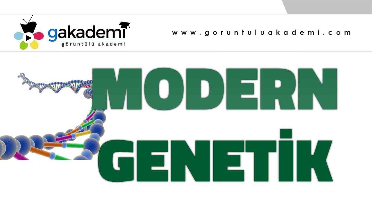 Modern Genetik |Biyoloji Dersi - YouTube