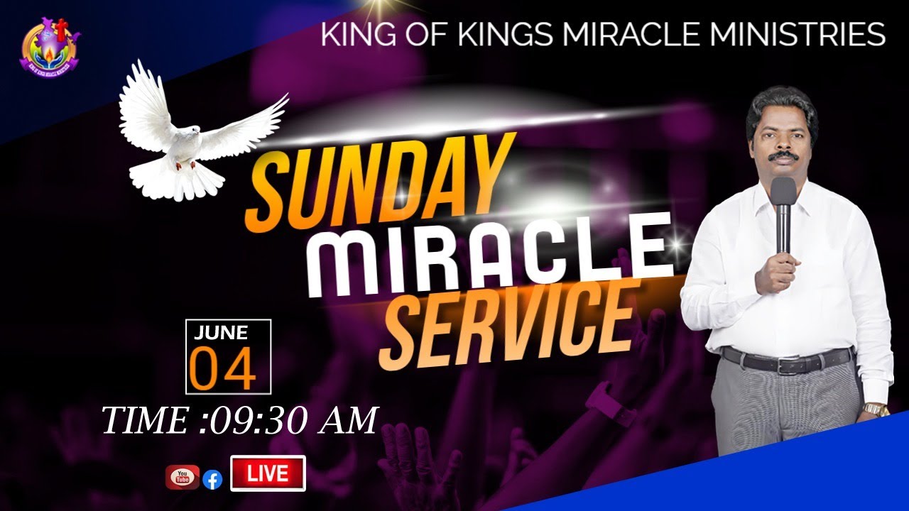 MIRACLE SUNDAY SERVICE 04/06/2023 (KING OF KINGS MIRACLE MINISTRIES ...