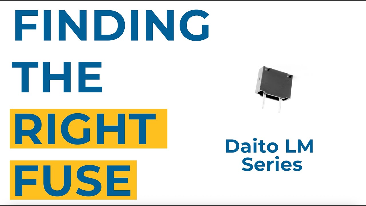 How to Replace the Daito LM Fuse - YouTube
