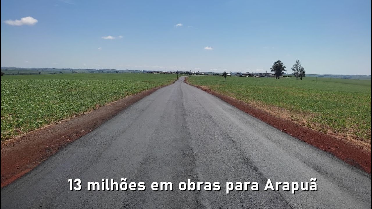ARAPUÃ - Cidade completa 26 anos e prefeito anuncia 13 milhões em obras ...