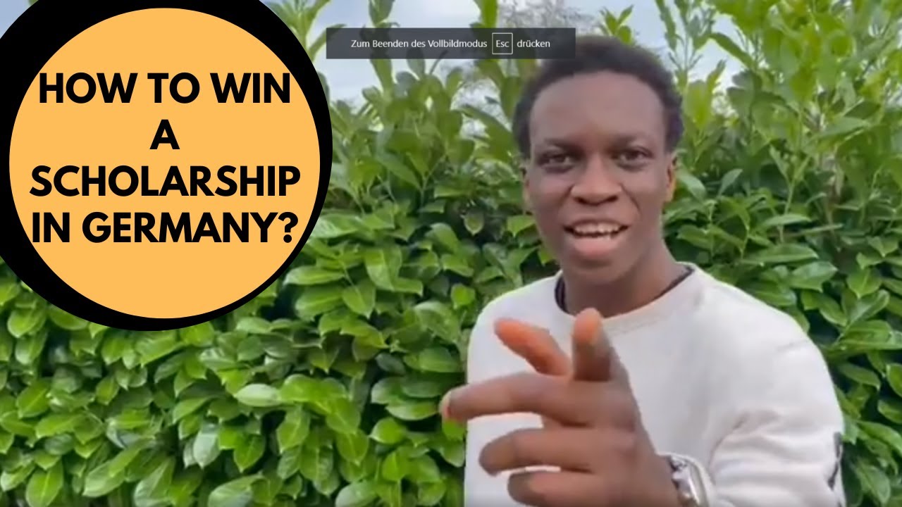 How to write a motivational letter for a DAAD Scholarship - YouTube