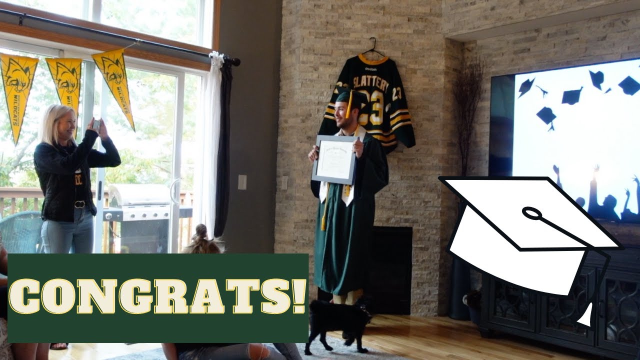 Surprise College Graduation Party! - YouTube