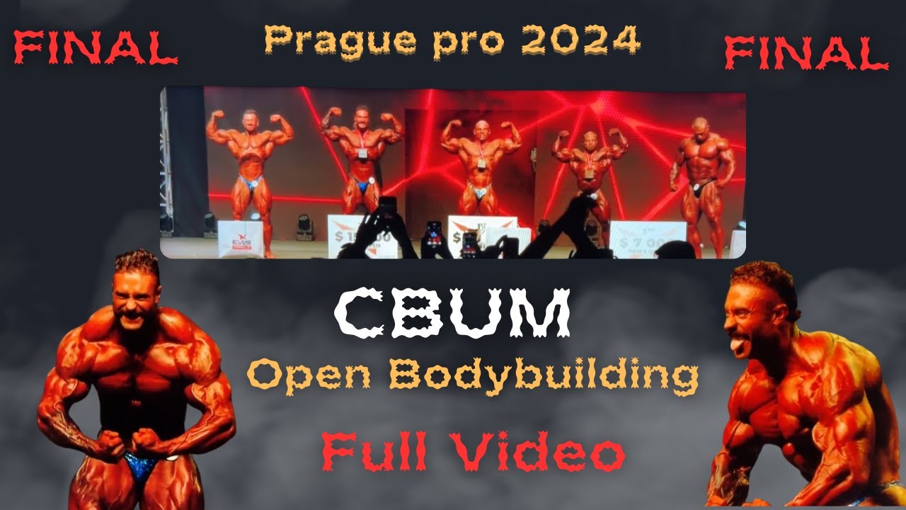 Cbum open Bodybuilding 2024 | Prague Finals | Prague open Bodybuilding ...