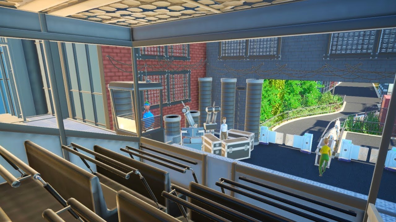 Let's Play Planet Coaster - Globe Explorer Episode 16 - Drop Tower Dark ...