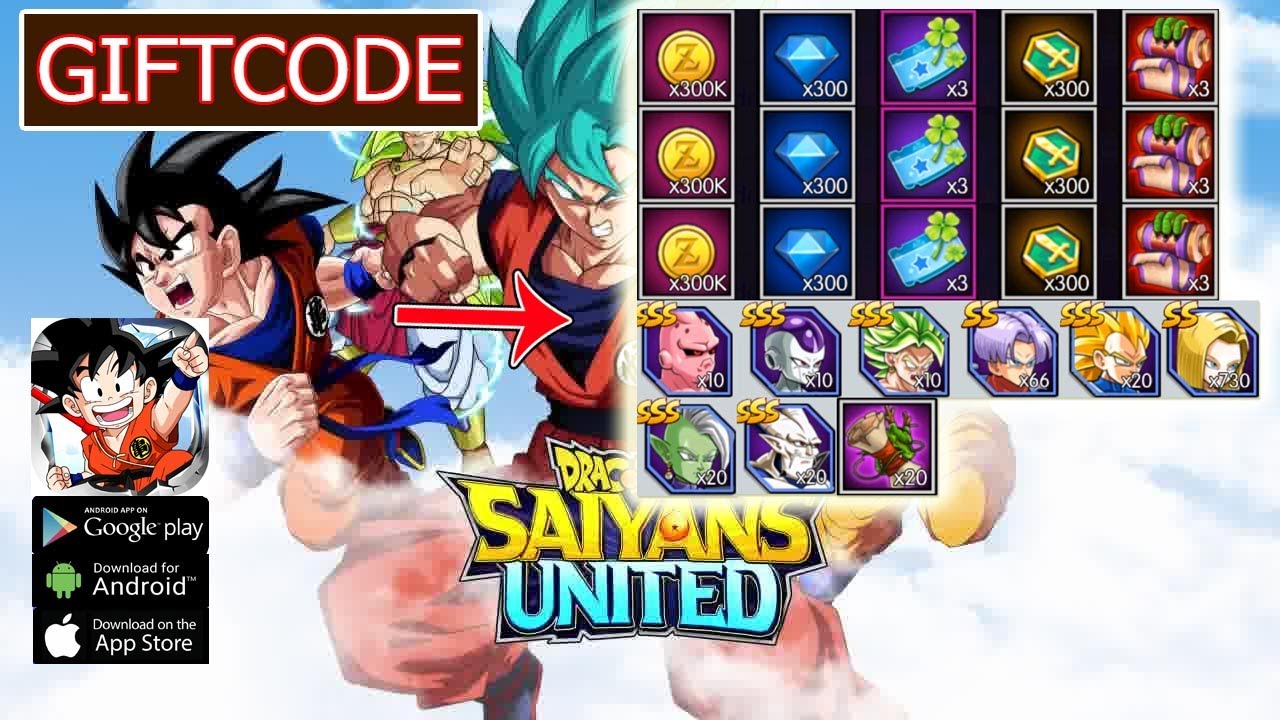 Dragon Ball Saiyans United & All Redeem Codes | Dragon Ball Saiyans United 70 Active Codes - YouTube