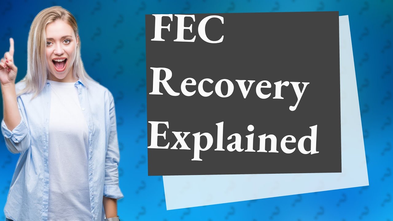 What is FEC recovery? - YouTube