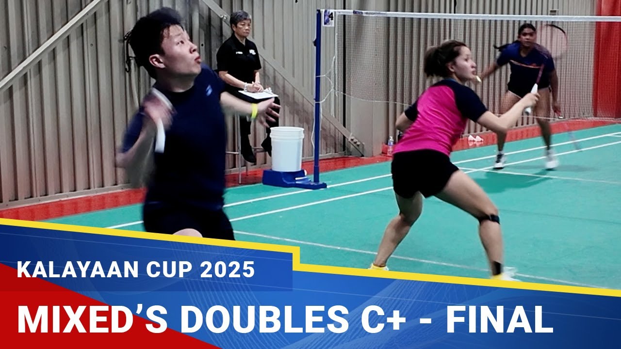 Kalayaan Cup 2025 | XD C+ | Final | Meghana Nishant/Justine Yong vs ...