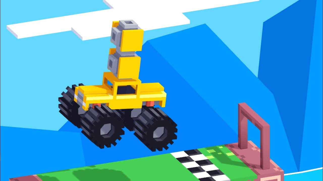 Fancade 2904 drive mad monster monstertrucks gameplay video game - YouTube