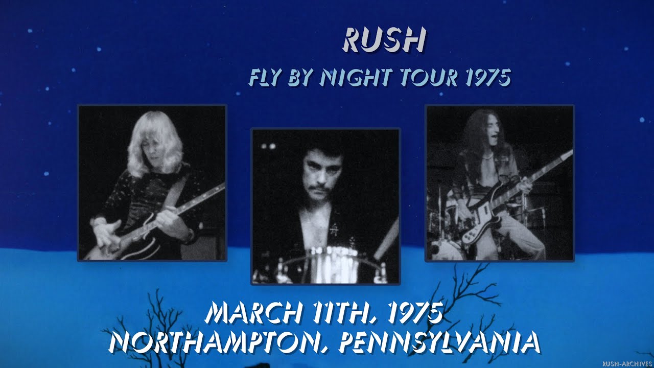 Rush - 11 March 1975 - Roxy Theater, Northampton, Pennsylvania ...