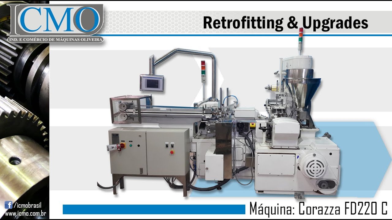 Máquina: Corazza - Reforma (Retrofitting & Upgrade) - YouTube