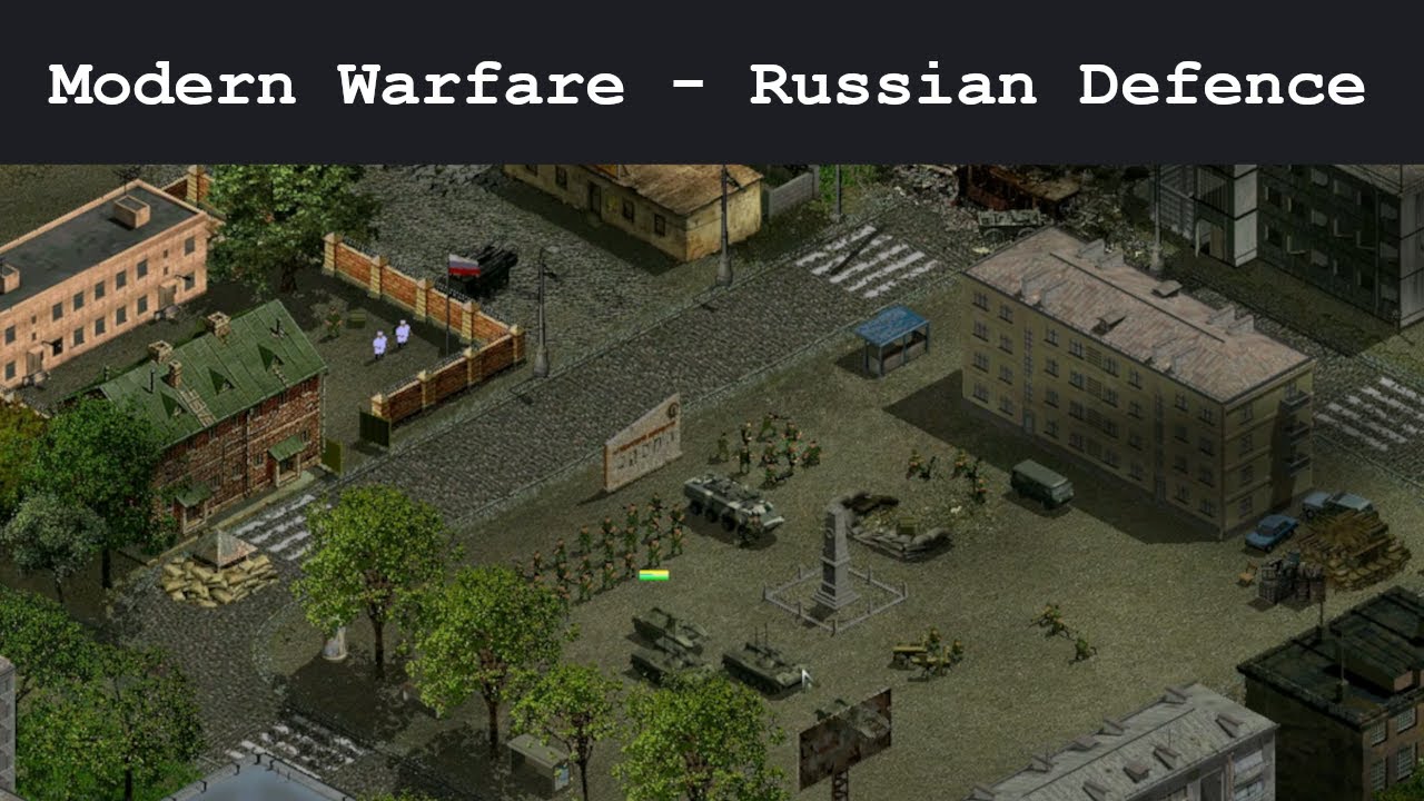 Modern Warfare - Russian defenses withstand encirclement - YouTube