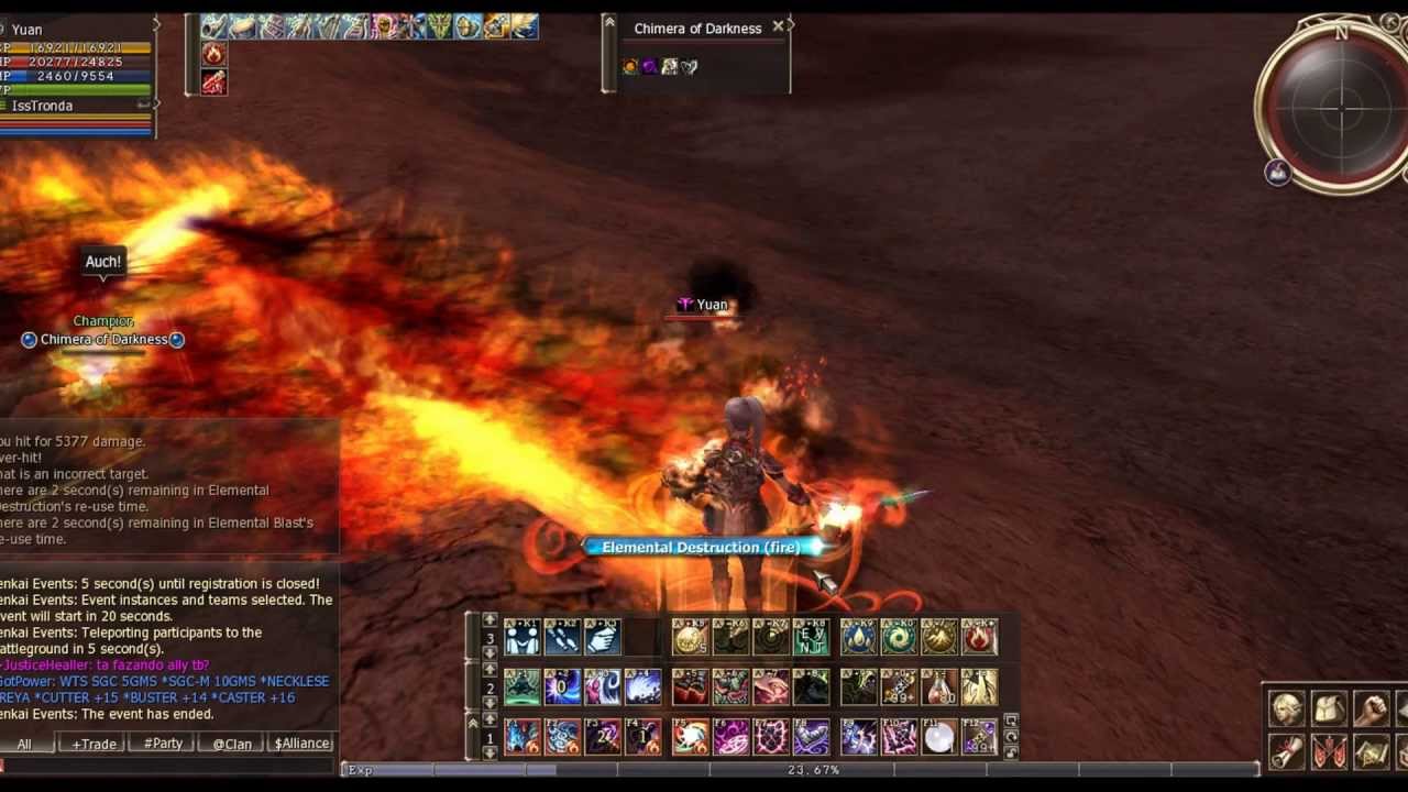 Lineage 2 Feoh Wizard Gameplay - YouTube