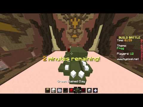 [Danish] Minecraft Build Battle 1