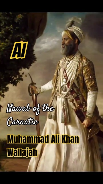 AI reimagines Muhammad Ali Khan Wallajah's Royal Legacy 👑 #royalty # ...