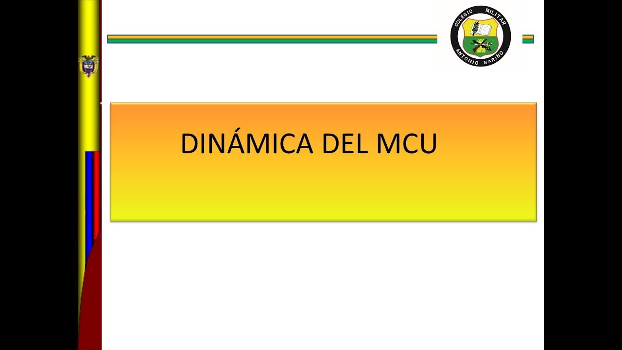 10° - 2 PERIODO - DINÁMICA MCU - #4 - YouTube
