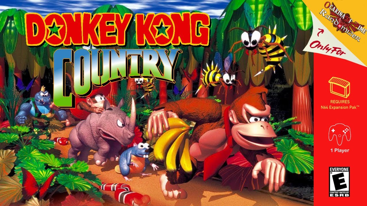 Donkey Kong Country - DK Island Swing (Ocarina of Time Soundfont) - YouTube
