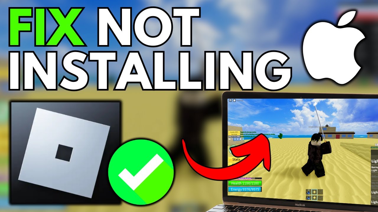 How To Fix Roblox Not Installing On Mac - YouTube