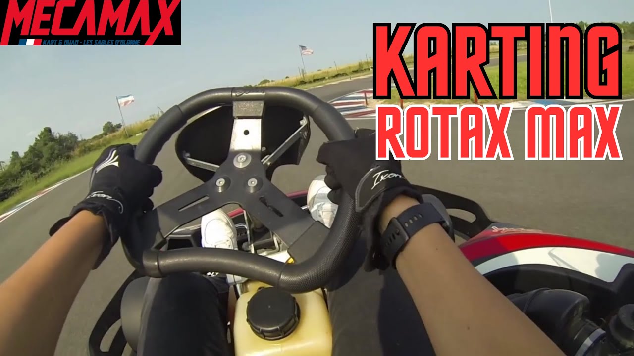 Karting 125cc rotax max Mecamax - YouTube