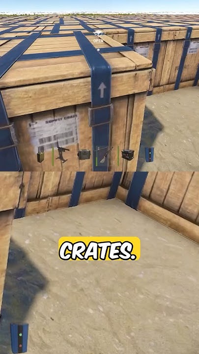 Loot from 100 basic crates in Rust 🤩 #shorts #rust - YouTube
