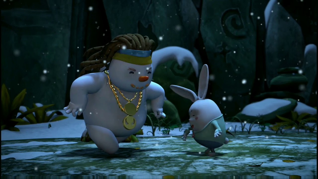 Best Snowman- 3 rabbit cartoon kids not for age above 12 - YouTube