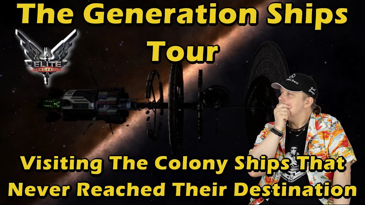 🔴 LIVE: The Generation Ship Tour | Visiting The Colony Ships That Never ...