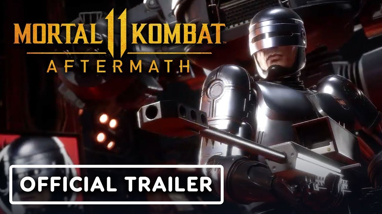 MORTAL KOMBAT 11 RoboCop Gameplay Trailer MK11 2020 HD - YouTube