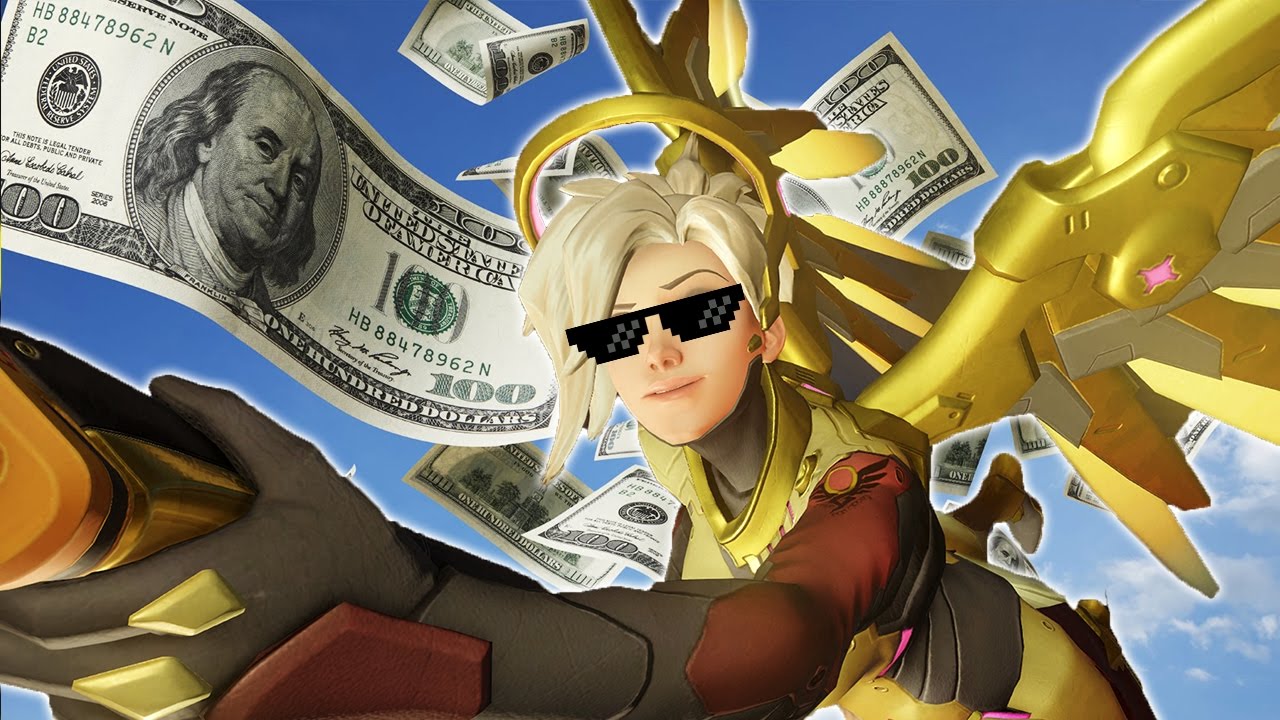 [Overwatch] The Gold Digger Mercy - YouTube