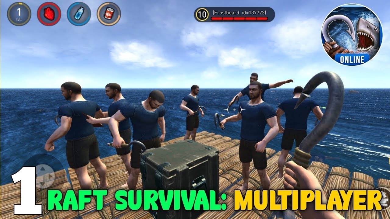 RAFT SURVIVAL GAMEPLAY VIDEO Episode 1 - YouTube