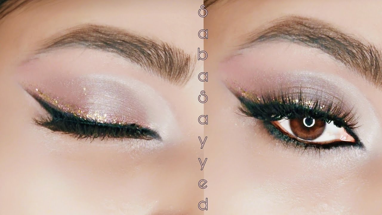 Soft Rose Glow Eye Makeup For Wedding & Party/Eye Makeup Tutorial - YouTube