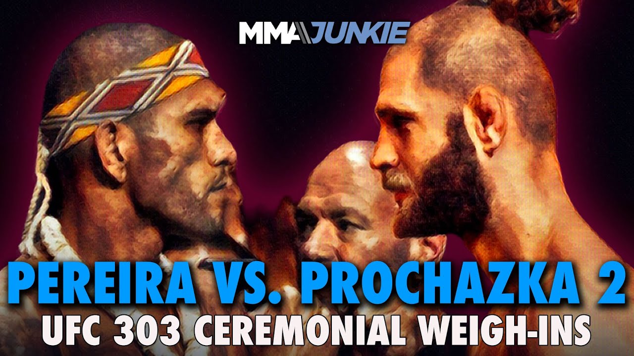 UFC 303: Pereira vs. Prochazka 2 Ceremonial Weigh-Ins Live Stream - YouTube