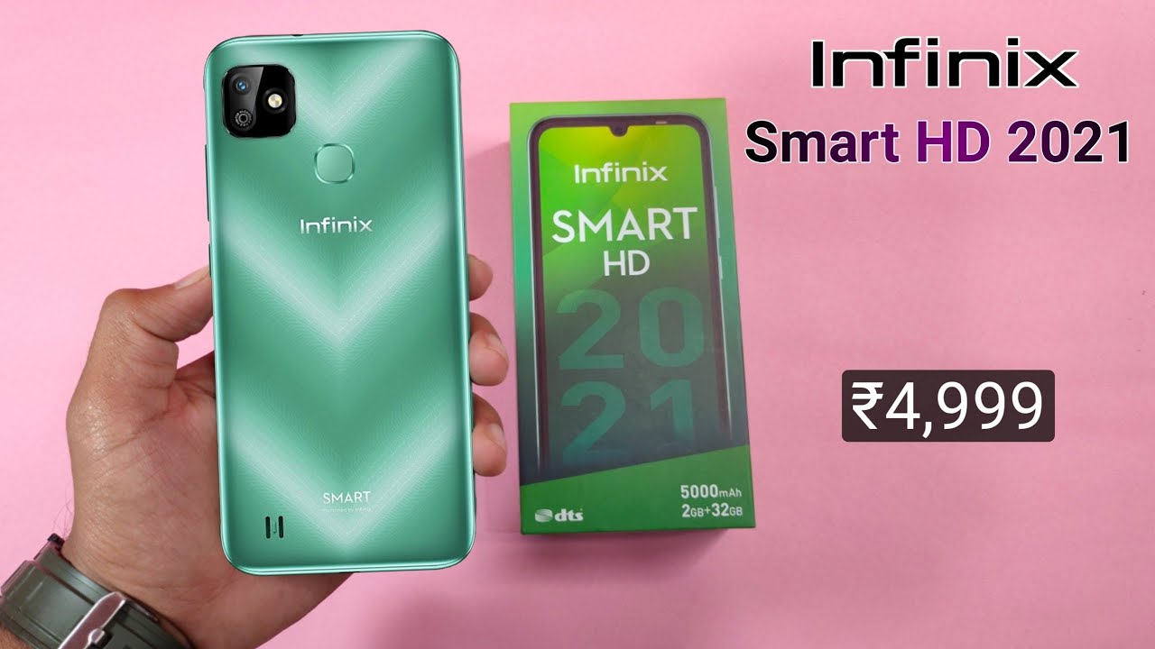 Infinix Smart HD 2021 Unboxing & Overview Realme से अच्छा ? ₹4999 Me ...