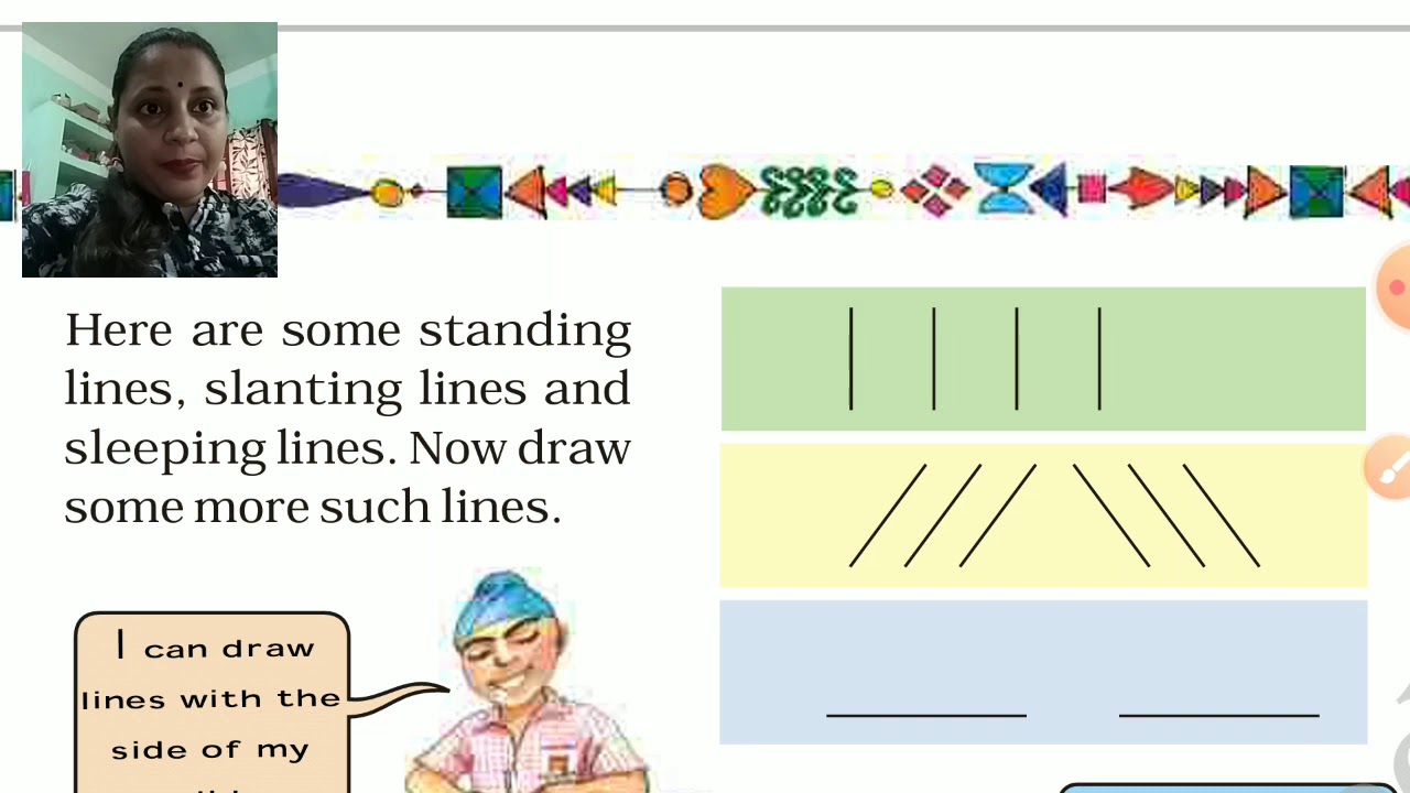 Cbse|ncert|class 2|math magic|lines and lines part - 1 - YouTube